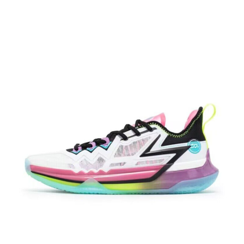 Nikola Jokic 361 Degrees Big 3 Future Low Basketball Shoes White/ Pink ...