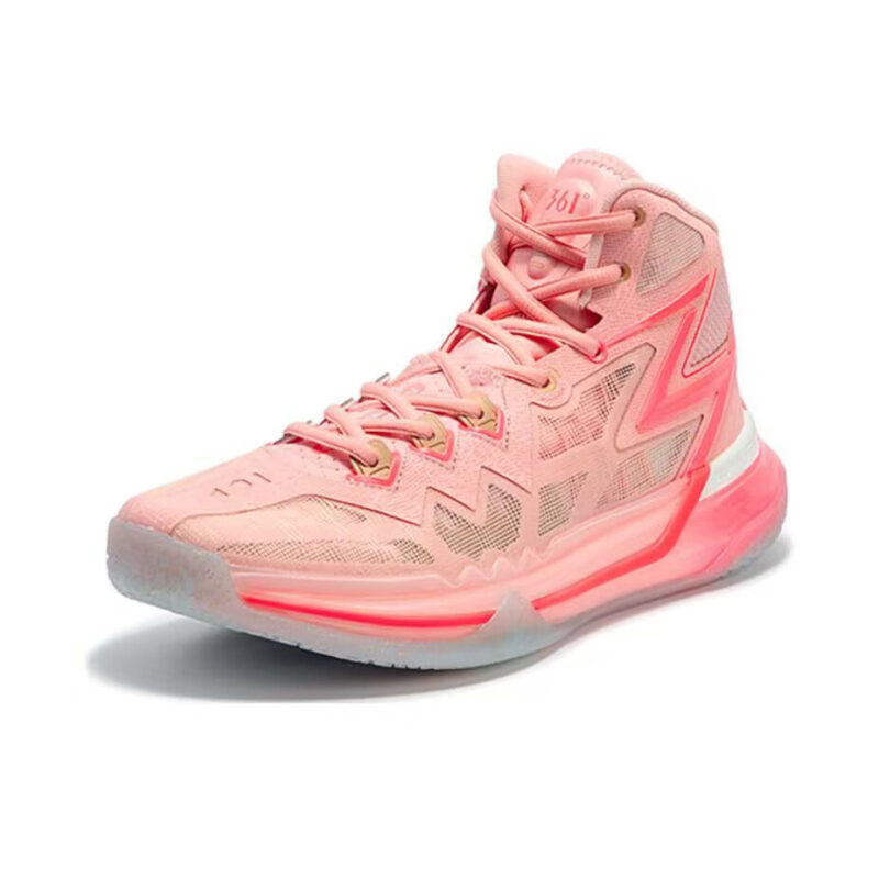 Nikola Jokic High Top PE 361 Degrees Big 3 Future Basketball Shoes Pink ...