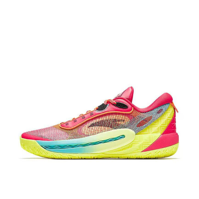 ANTA Shockwave 6 Kyrie Irving Basketball Shoes Orange/Red/ Yellow ...